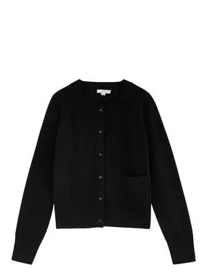 Vince Wool-blend Cardigan - Black