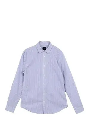 Armani Exchange Shirt Slate Size Cotton - Blue