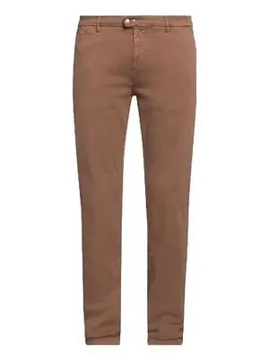 TRAMAROSSA Pants Size Cotton, Polyester, Elastane - Brown