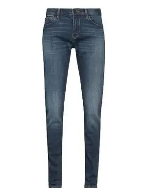 Armani Exchange Jeans In Cotton, Polyester, And Elastane - Blue