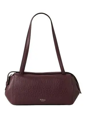 Mulberry Small Meadow Leather Shoulder Bag - Black Cherry