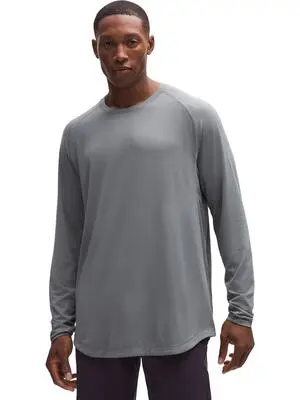 Lululemon License To Train Long-sleeve Shirt - Solar Grey
