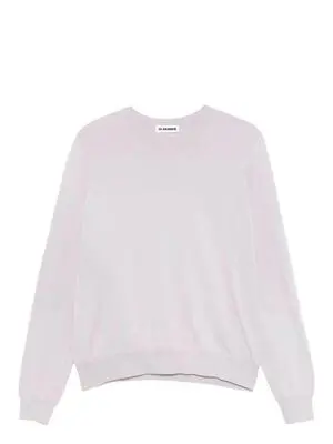 JIL SANDER Cotton Sweater - Purple