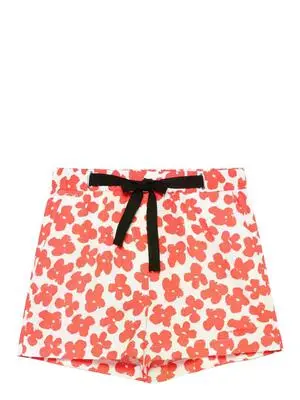 MSGM MSGM Floral-Print Shorts