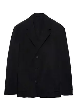 Prada Single-breasted Blazer - Black