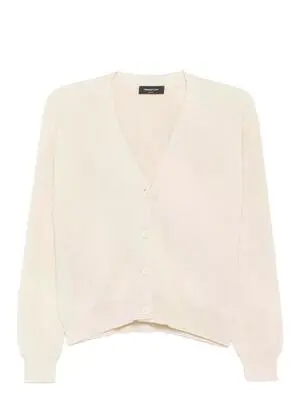 Fabiana Filippi Ribbed Cardigan - Neutrals