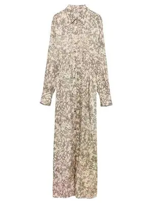 GOLDEN GOOSE Golden Goose Graphic-Print Maxi Dress