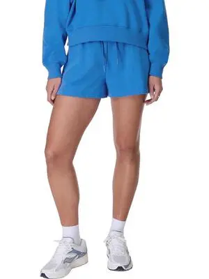 Sweaty Betty Revive Boxy Shorts - Tidal Blue
