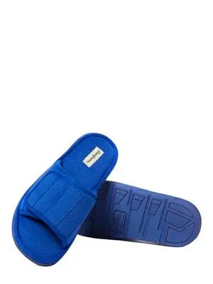 DEARFOAMS Collin Terry Adjustable Slide Slipper Ocean Blue