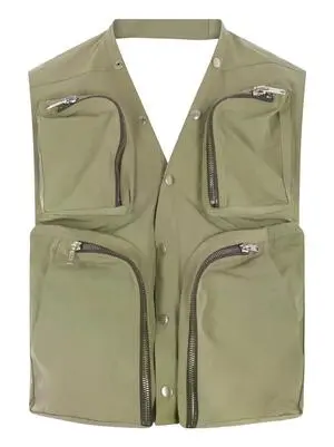 Rick Owens Cargo Vest - Green
