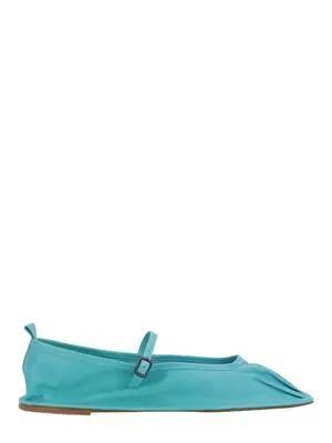Hereu Dansa Mary Jane Ballet Flats - Blue