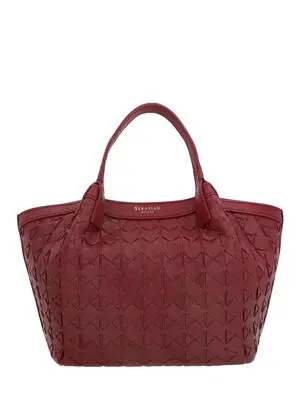 SERAPIAN Mini Secret Tote - Red