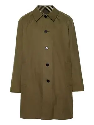 Burberry Reversible Mid-length Trench Coat - Green