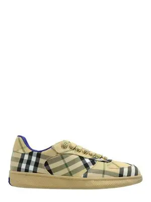 Burberry Tartan Sneakers - Neutrals
