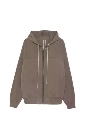 Rick Owens Zip-up Hoodie - Neutrals