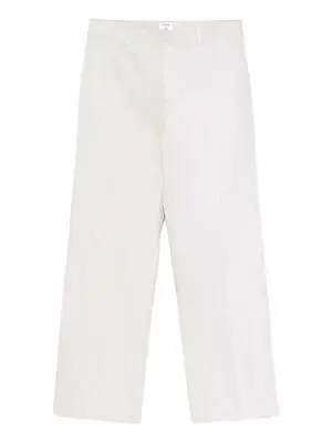 Casablanca Gabardine-weave Trousers - Grey