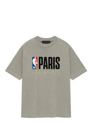 Fear Of God Fear Of God Essentials NBA Paris Tee Shirt Warm Heather