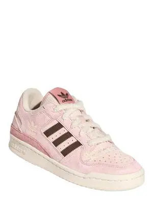 Adidas Forum Low Cl Basketball Sneakers - Pink/earth Strata/white