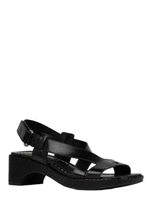 DONALD PLINER Romin Slingback Sandals - Black