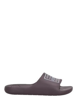 Armani Exchange Icon Period Pool Slides Burgundy - Red