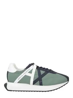Armani Exchange Low-Top Sneakers Sage Green