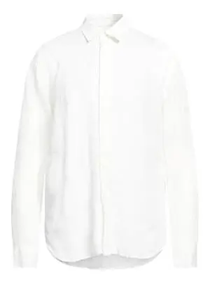 120% Lino Shirt Size Linen - White