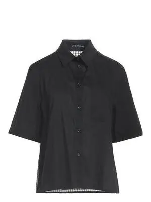 CARACTÈRE Classic Collar Shirt - Black