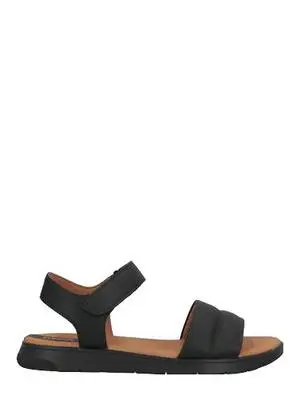 Geox Ankle Strap Sandals - Black