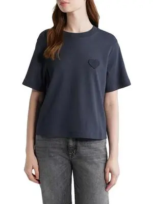 ALLSAINTS Lover Lisa T-shirt - Carbon Blue