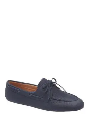 Sperry Sperry Slim Boat Shoe Navy Leather Suede