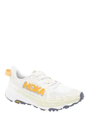 Hoka HOKA Speedgoat 6 Trail Running Shoes White/neon Tangerine