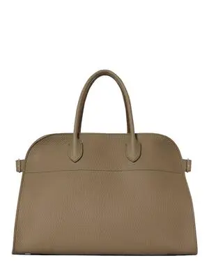 THE ROW Soft Margaux 15 Bag - Smoked Taupe