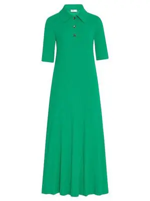 Rosetta Getty Polo A-line Dress - Green