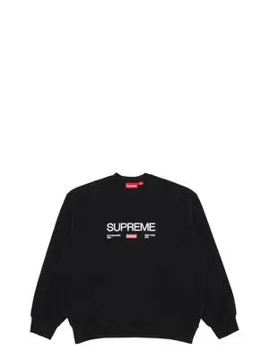 Supreme Established Crewneck - Black