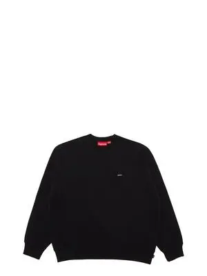 Supreme Small Box Raglan Crewneck - Black