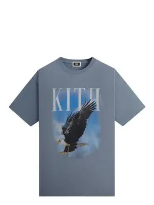 Kith Eagle Vintage Tee Elevation - Blue