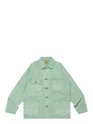 HUMAN MADE Garment Dyed Coverall Jacket - Green