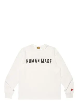 HUMAN MADE Graphic Long-sleeve T-shirt - White