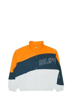 Supreme Curve Track Jacket 'grey' Grey