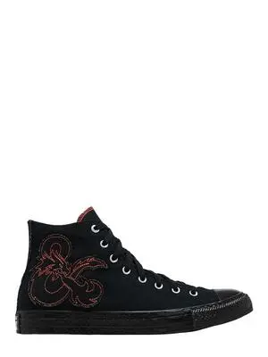 CONVERSE Dungeons & Dragons X Chuck Taylor All Star High 'dragon Scales' Sneaker - Black
