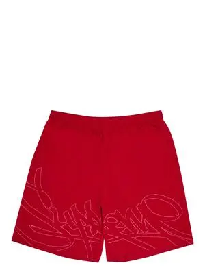 Supreme Tag Water Short - Red