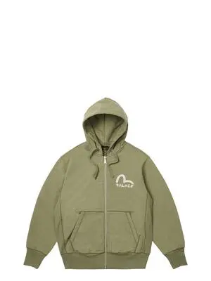 PALACE X Evisu Zip Hood - Green