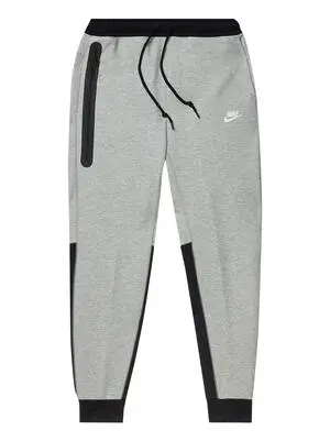 Nike Tech Fleece Sweatpants 'dark Heather/black/white - Grey