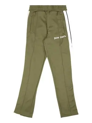 Palm Angels Classic Track Pants 'military/white - Green
