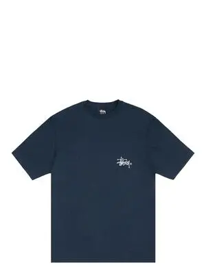 StÜssy Grassfed Tee 'navy - Blue