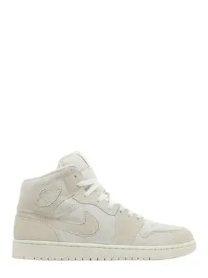 JORDAN 1 Mid Se Craft Sneakers - Cream