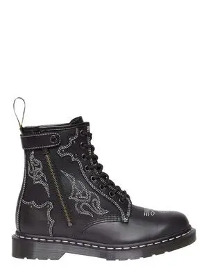 Dr. Martens 1460 Leather Lace-up Boots - Black