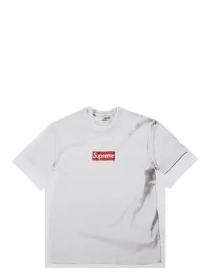 Supreme X Mm6 Maison Margiela Box Logo Tee - White