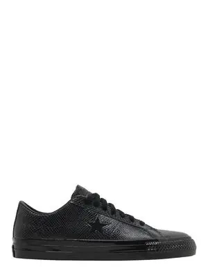 CONVERSE Jamie Platt X One Star Pro Ox Low Snakeskin - Black
