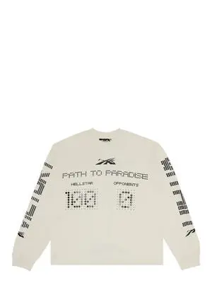 HELLSTAR Scoreboard Long-sleeve T-shirt - White